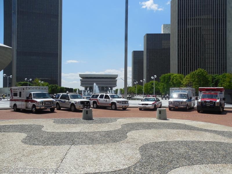 Nanuet Ambulance attends EMS Memorial Service - Nanuet EMS